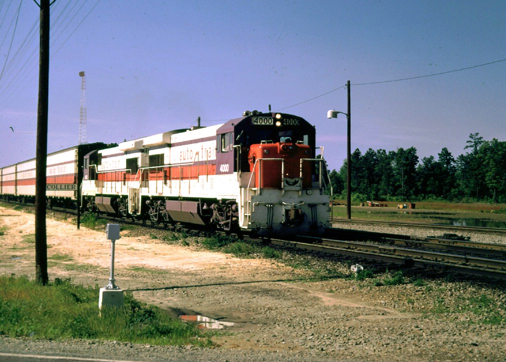 Auto Train first Northbound run of #2